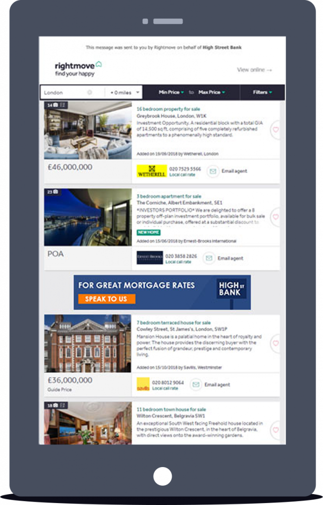 Display Advertising - Rightmove