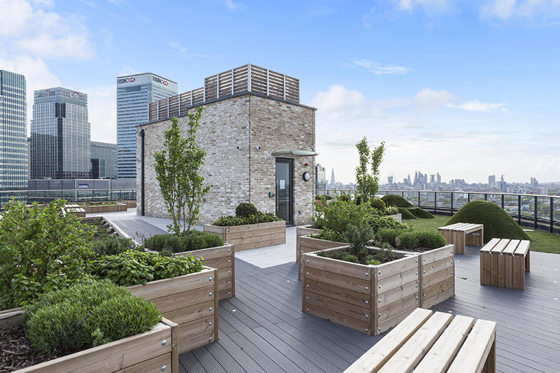 Five of the finest roof terraces from across the UK