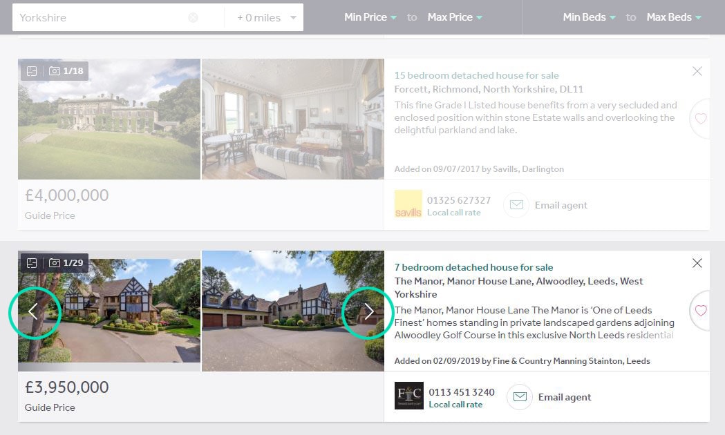 Rightmove unveils swipeable image gallery for home hunters