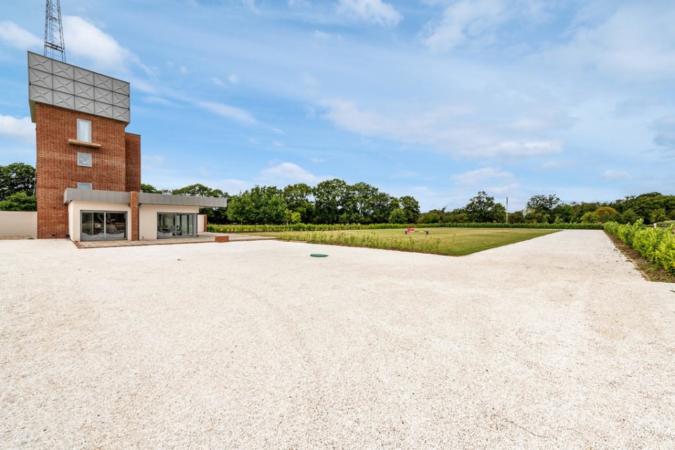 Prisoner of war camp water tower renovated