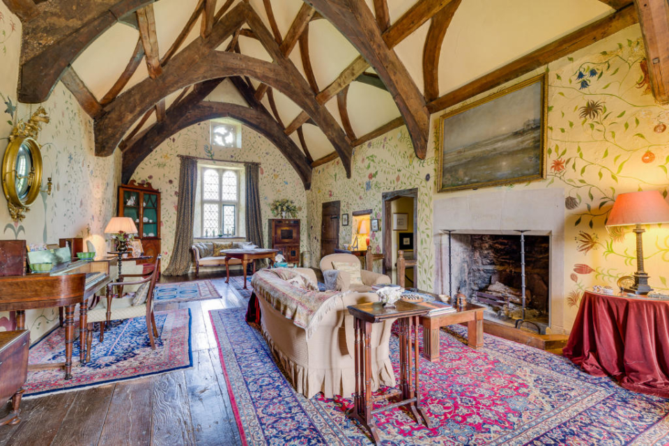 Inside the manor used as Dr Dolittle’s home